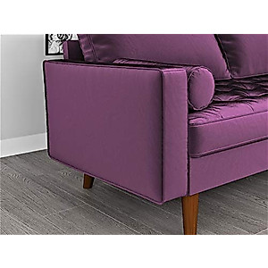 US Pride Furniture S5452（N-S5459(N) Sofas, Eggplant