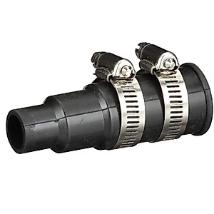 Waste King Legend Series 1 HP Continuous Feed Garbage Disposal with Power Cord - (L-8000) & Garbage Disposal Dishwasher Connector Kit - 1023