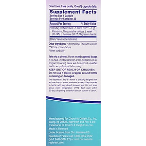 Rephresh Pro-B Probiotic Supplement for Women, 30 Oral Capsules