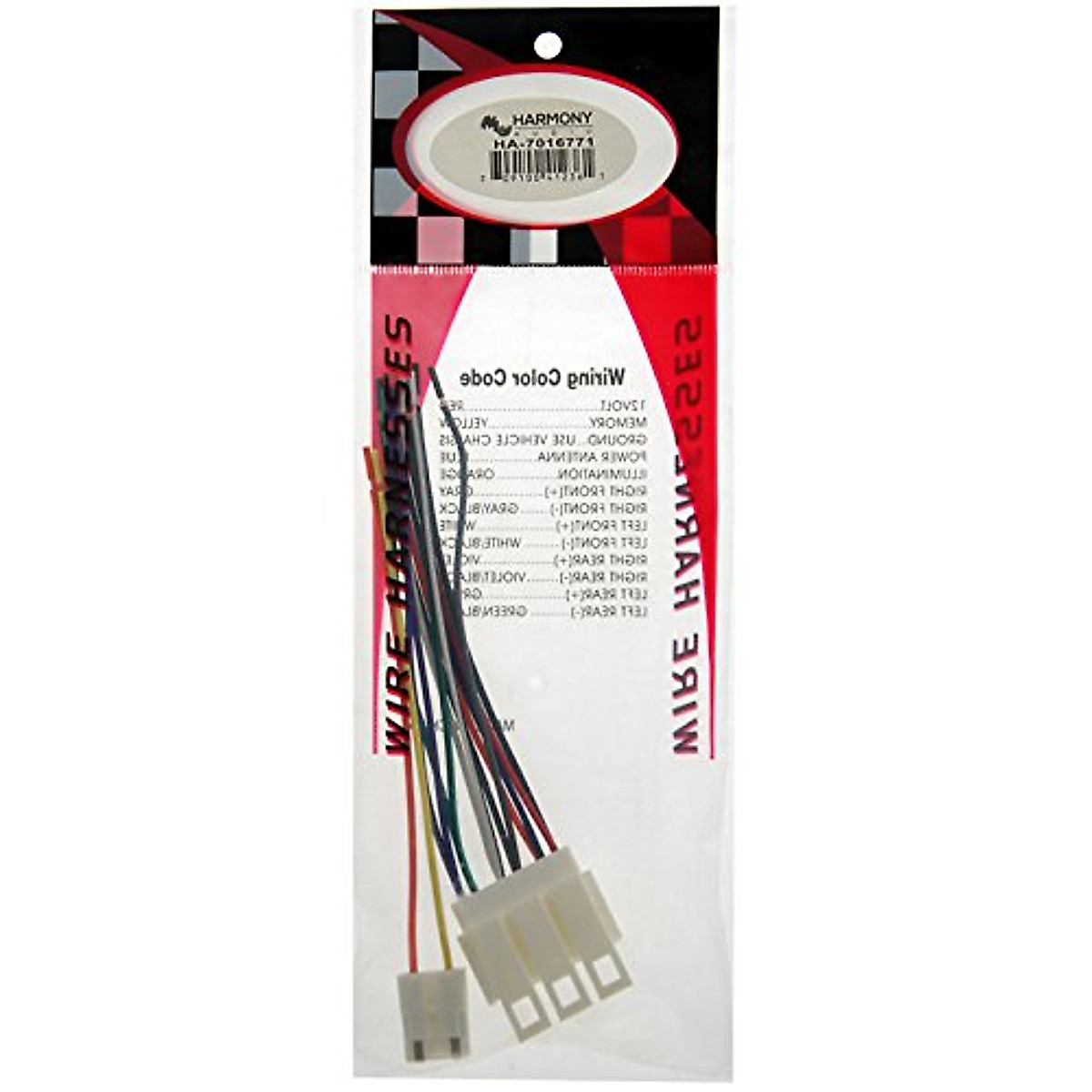 Harmony Audio Compatible with 1973-1987 Chevy C/K Truck HA-7016771 Factory Stereo to Aftermarket Radio Harness Adapter