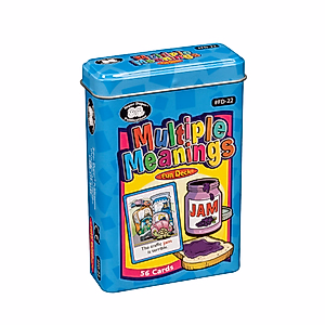 Super Duper Publications | Multiple Meanings Fun Deck Flash Cards | Educational Learning Resource for Children