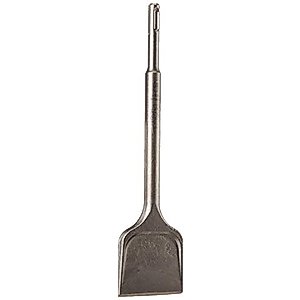BOSCH HS1427 SDS-Plus Hammer Shank 2-1/2-Inch by 10-Inch Wide Steel Self-Sharpening Chisel , Silver