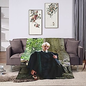 Blanket Flannel Fleece Throw Blanket Cozy Plush Bedding for Bed Sofa Couch Kids Adults50 X40