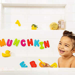 Munchkin® Bath Toy Scoop with 36pc Bath Letters and Numbers Bath Toy