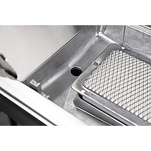 Broil King 18674 Propane Infrared Side Burner Kit, Black, Silver