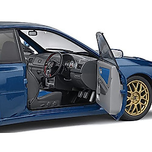Solido S1807401 1:18 1998 Subaru Impreza 22b-Sonic Blue BMW Collectible Miniature car