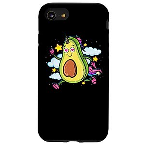 iPhone SE (2020) / 7 / 8 Funny Unicado Avocado Uni-Cado Unicorn Case