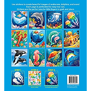 Teacher Created Resources Ocean Life Modern Mosaics Stick to The Numbers