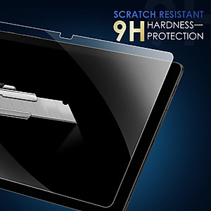 DETUOSI 【2-PACK】 Screen Protector for Samsung Galaxy Tab S10+ Plus/ S9 Plus/ S9 FE Plus/ S8 Plus/ S7 FE/ S7 Plus 12.4" Android Tablet Tempered Glass Film for SM-X810/ X818/ X610/ X800/ T738/ T970