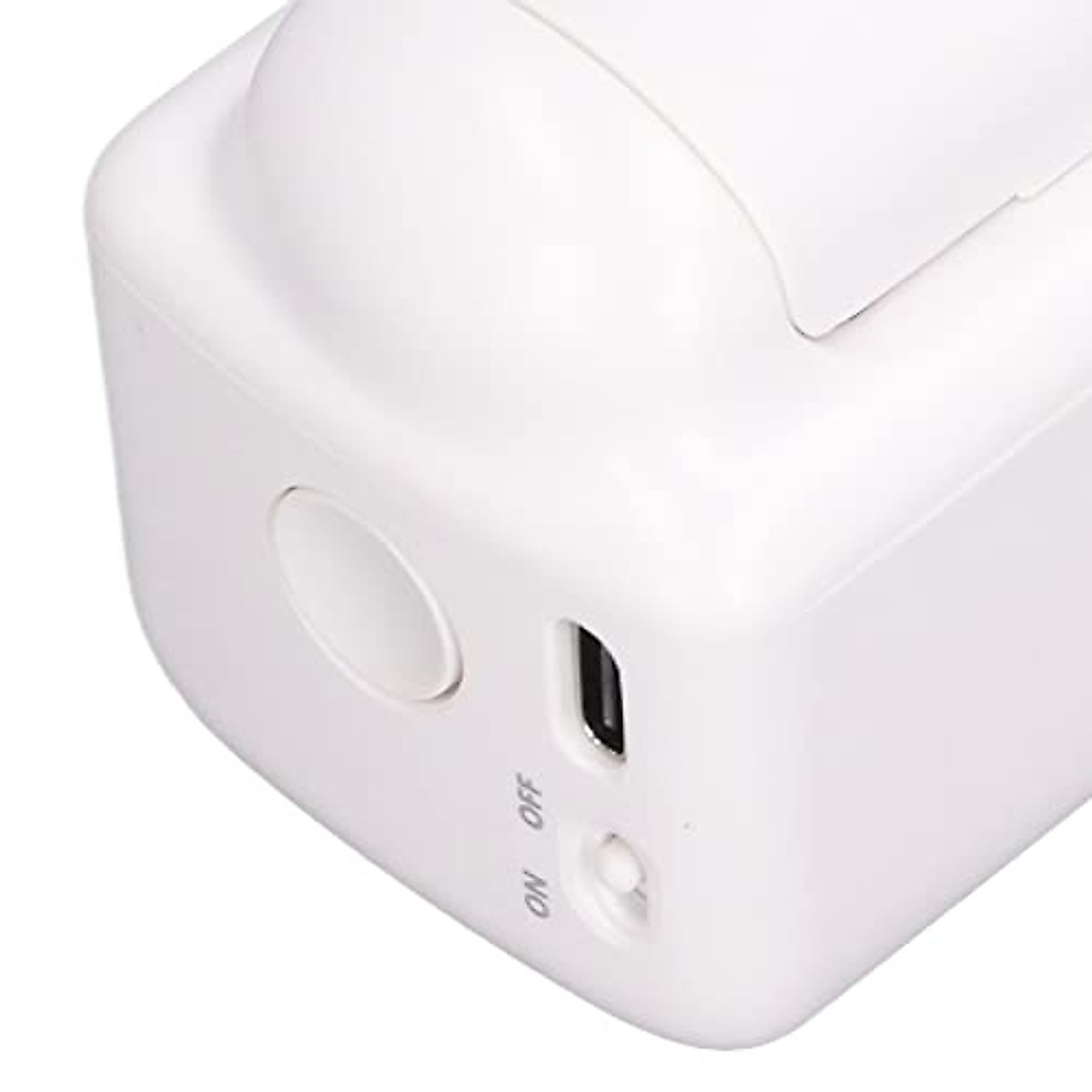 Naroote Pocket Printer, Wireless Mini Printer Multifunction Up to 10W 300 DPI Accuracy for Billboards (Blue Cartridge (Fluorescent Ink))