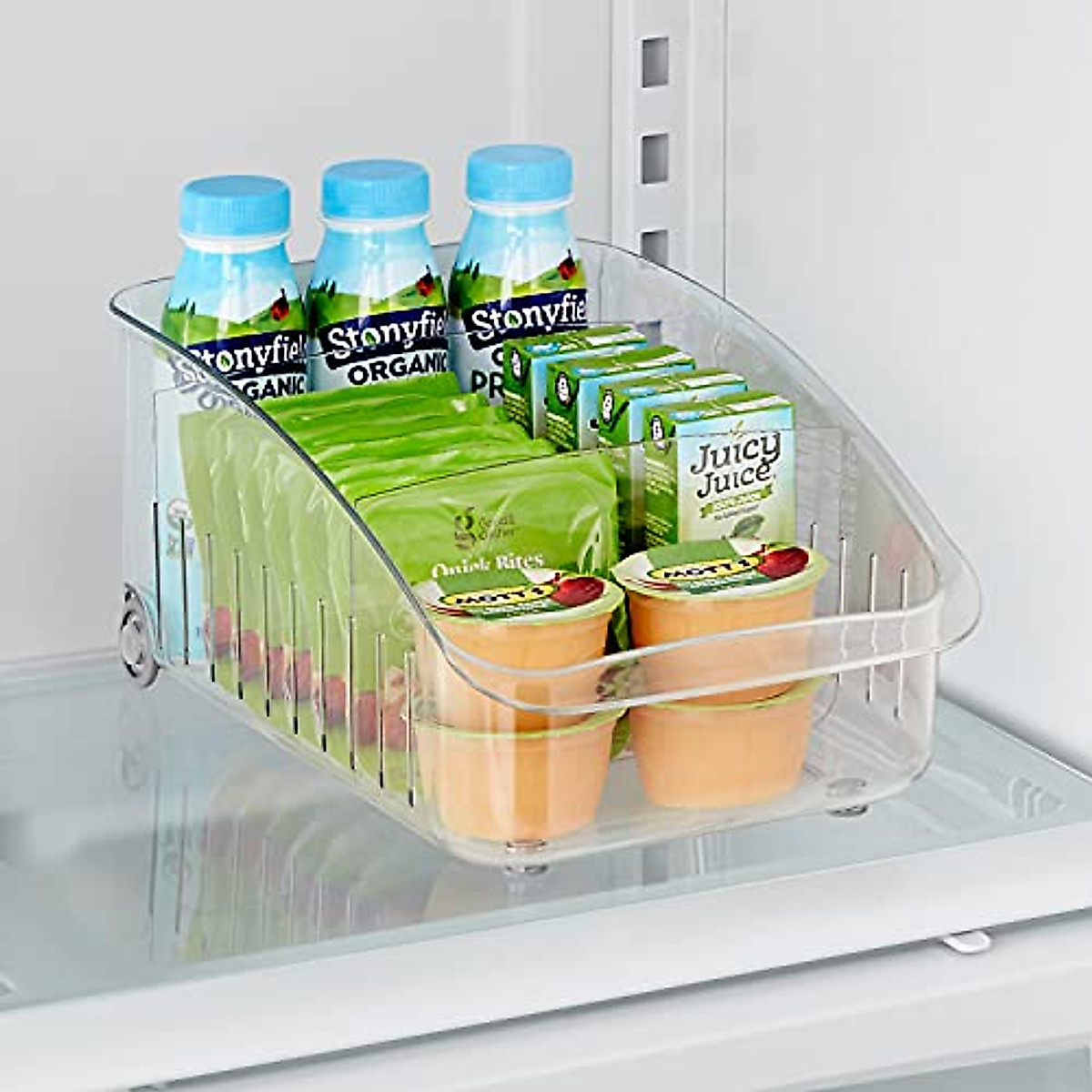 YouCopia RollOut Fridge Drawer, 8" Wide, Clear