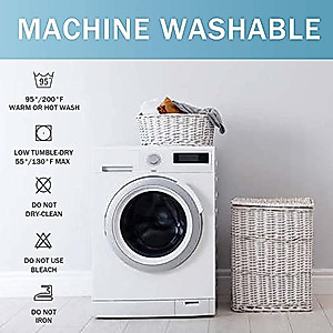 Waterproof Baby Crib Mattress Protector - 2 Pack Fitted Mattress Covers (5" to 9" Depth) - Breathable, Hypoallergenic, Skin-Friendly, Soft, Noiseless - Mattress Pad for Toddler Bed (52''x28'')