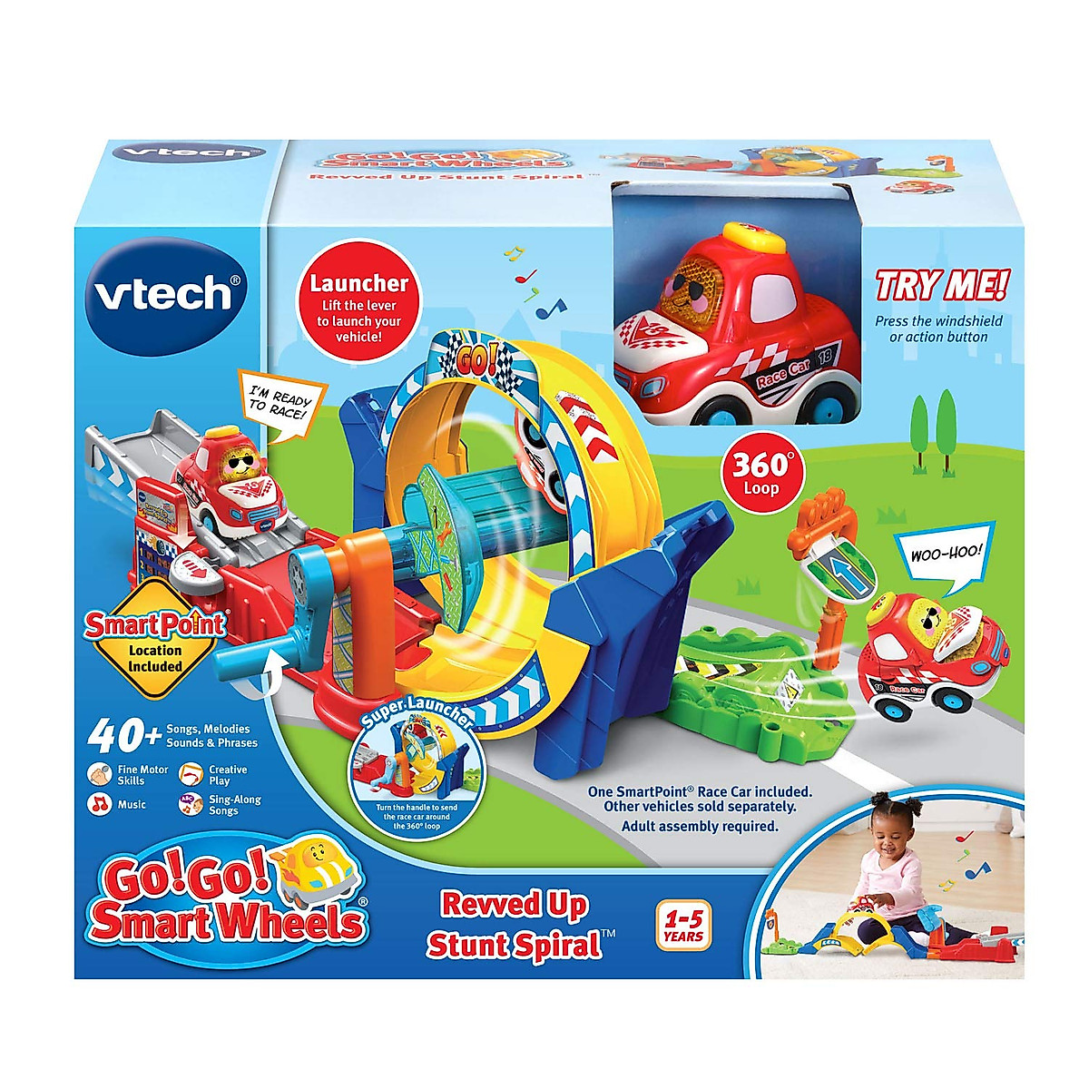 VTech Go! Go! Smart Wheels Revved Up Stunt Spiral