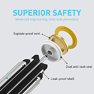 NECTIUM Superior Performance AAA Batteries 8 Count Alkaline Pure-Gold-Bottom IoT Batteries Ultra Power Long Lasting for IoT Devices Smart Lock