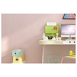 MOENMOAI Pink Wallpaper 11.8" X 78.7"Self Adhesive Peel and Stick Removable Home Decorative Vinyl Film for Home Decoration Worktops Furniture Stickers Contact Paper Removable Kitchen Wallpaper