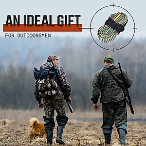 Ultimate Rifle Build Gun Snake - Reusable and Compact Gun Cleaning Rope (.223.22, 5.56mm)