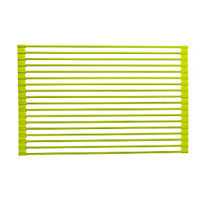 True & Tidy, Multi-Purpose Over The Sink Roll-Up Drying Rack, DR-881, Lime