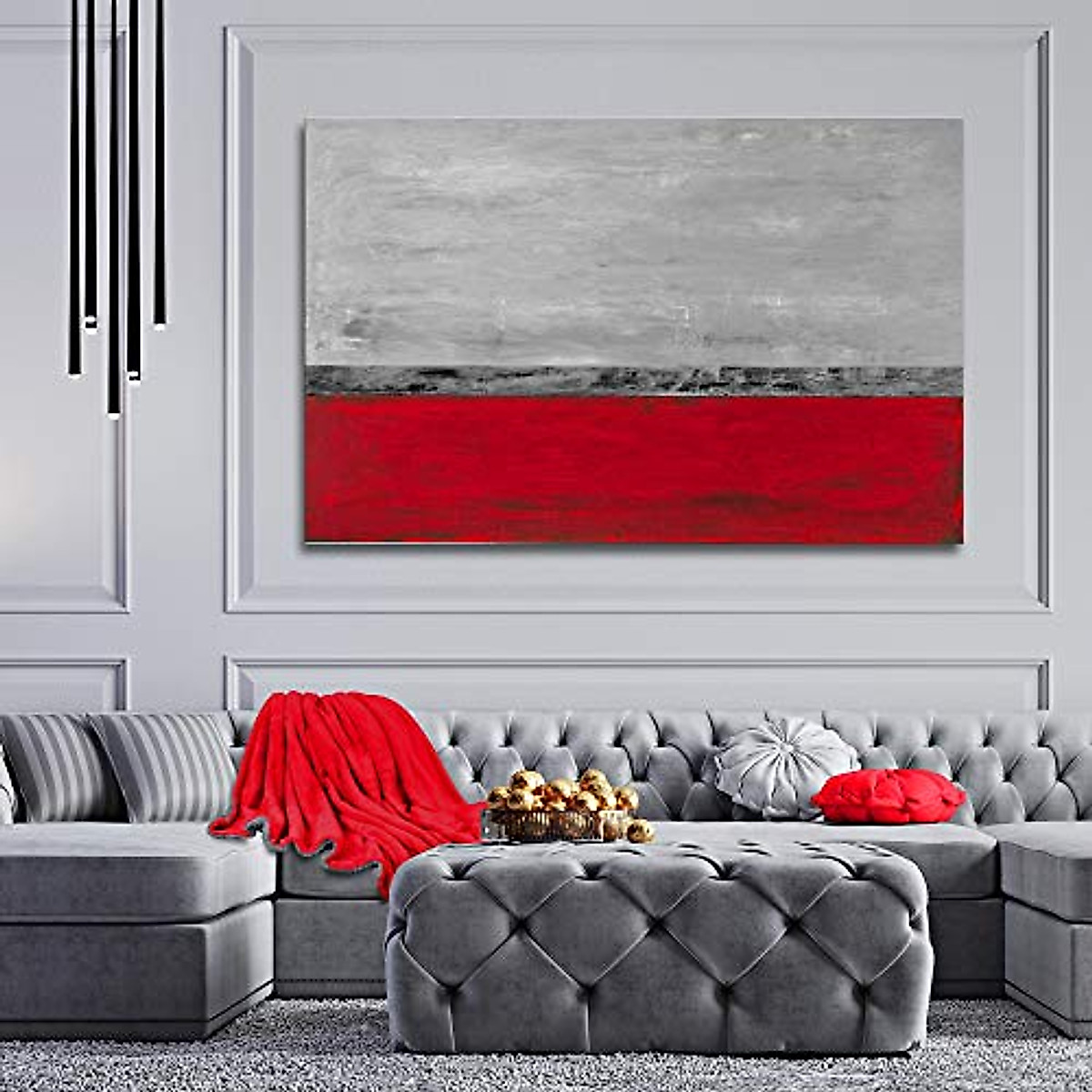 Glamvie Home Soft Reversible Sherpa Twin Size Blanket- Warm, Ultra-Plush, Dual-Sided Sherpa and Fleece Cover for Full or Twin Bed or Couch- Fluffy, Luxurious Faux-Sheepskin (60” x 80”) (Red)