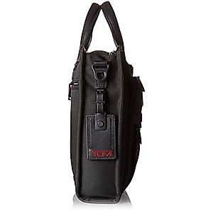 TUMI - Alpha 3 Slim Deluxe Portfolio Bag - Organizer Briefcase for Men and Women - Black