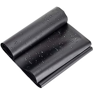hygger Pond Liner - 7 by 10ft Fish Pond Liners for Outdoor Ponds, 14.5 Mil PVC Soft Pond Skins for Fish Ponds, Water Features, Garden Water Fountains, Waterfalls