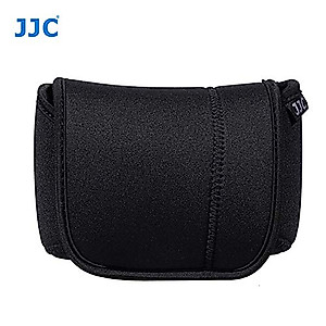 JJC Ultra Light Neoprene Camera Case Pouch Bag for a7 a7r a7s II III IV+24-70/ 28-70/ 55 f1.8/85 f1.8 Lens, Z6 Z7 Z6II Z7II+24-70/50mm f1.8, Fuji XT4 XT3 XT2, Water Resistant, Compatible with Sony A7
