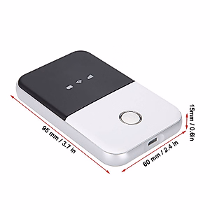 4G LTE Mobile Hotspot Devices,WiFi Box -High Speed -2100Mah -Up to 10 Connected Users -USB Charging-Portable 4G Router Suitable for Phone Laptop Etc，Good Product for Travel