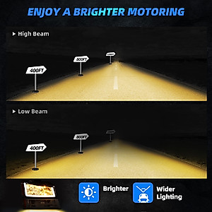 AUTOSAVER88 Headlight Assembly with LED DRL Compatible with 03-06 Chevy Avalanche Silverado 1500 1500HD 2500 2500HD 3500/2007 Silverado Classic Pickup Headlamp Chrome Housing with Turn Signal Lamp