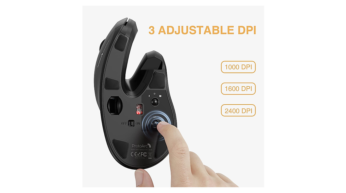 ProtoArc XK01 Keyboard & EM11 Mouse Combo - Compact & Ergonomic