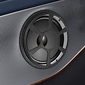 X AUTOHAUX Universal 12 Inch Black Car Audio Speaker Hollow Mesh Sub Woofer Subwoofer Grill Cover Protector