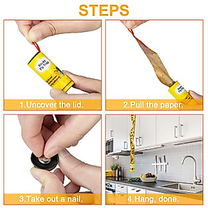 40 Pack Fly Strips, Sticky Fly Trap Indoor/Outdoor Hanging, Fly Ribbon Tape Paper, Gnat Killer Traps Catcher for Fruit Flies, Bug, Insect, Pest, Mosquito