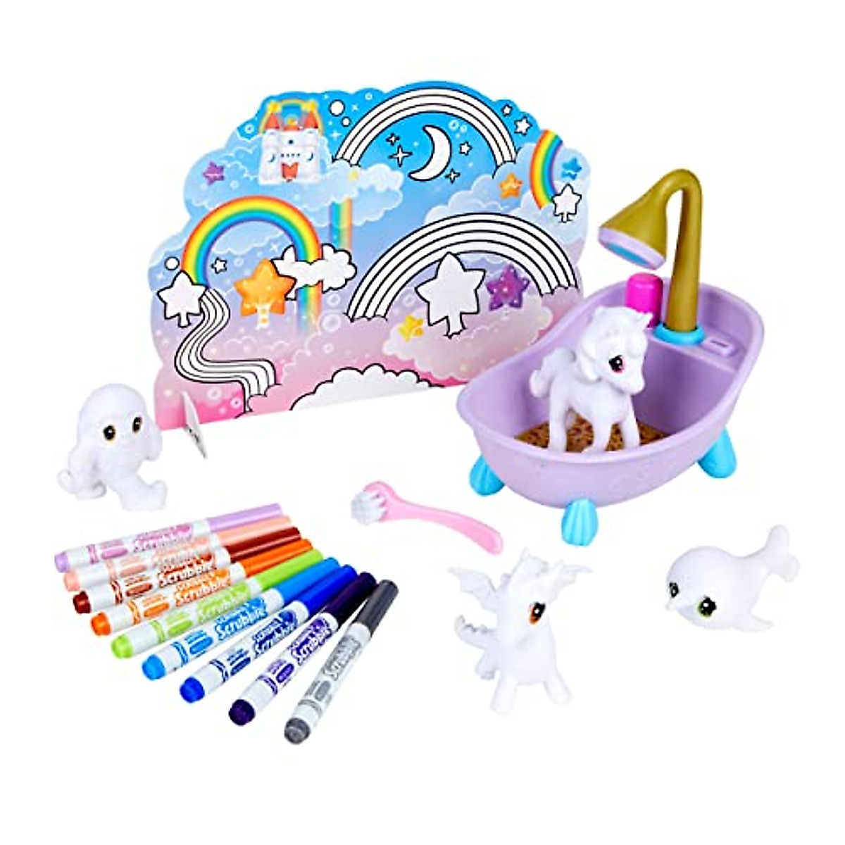 Crayola Scribble Scrubbie, Peculiar Pets, Easter Basket Stuffers, Gifts For Kids, Ages 3+ [Amazon Exclusive].