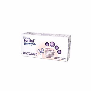 Nutricia Fortini Infant Formula - Milk-Based, Energy-and Nutrient-dense Baby Formula with Iron - 4 Fl Oz Carton (Case of 30)