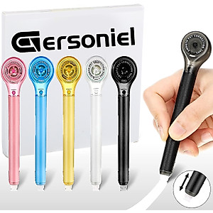 Gersoniel 10 Pack Correction Tape Pen Correctional Tape Ink Corrector Tape Correction Tape Eraser for School Office Supplies, 0.2 x 236 Inch