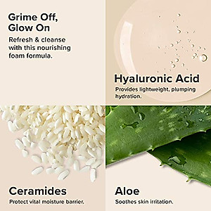 Paula's Choice RESIST Perfectly Balanced Foaming Cleanser, Hyaluronic Acid & Aloe, Anti-Aging Face Wash, Large Pores & Oily Skin, 6.4 Ounce