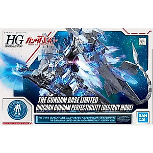 Bandai HG 1/144 THE GUNDAM BASE LIMITED Unicorn Gundam Perfectibility [Destroy Mode]