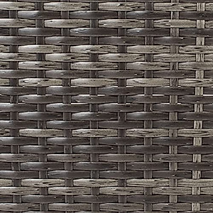 Safavieh Outdoor Collection Cadeo Grey Brown/White Cushion Daybed PAT7500C