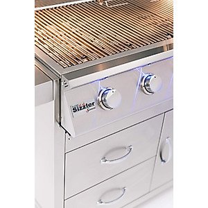 Summerset Sizzler Pro Series Built-In Gas Grill, 40-Inch, Propane