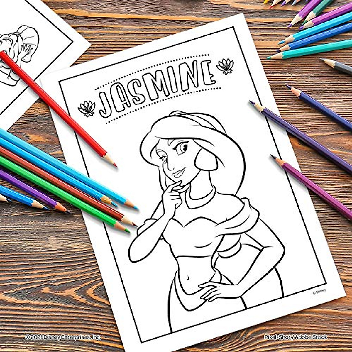 Disney Princess Official Activity Book with Mini Pencils 45648 Bendon