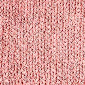 Bernat Handicrafter Cotton-Solids Yarn, Coral Rose