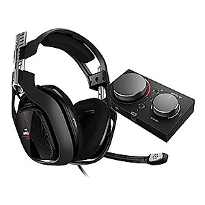ASTRO Gaming Certified Manufacturer Refurbished A40 TR Wired Headset + MixAmp Pro TR with Dolby Audio for Playstation 5, Playstation 4, PC, Mac - Black/Blue