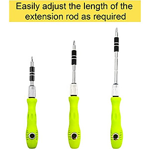 32 In 1 Small Screwdriver Set, Mini Magnetic Screwdriver Set – Contains 30 Bits Precision Repair Tool Kit, Torx Screwdriver Tool Sets for Eyeglass, Watch, Phones, Laptop, Computers, Toys