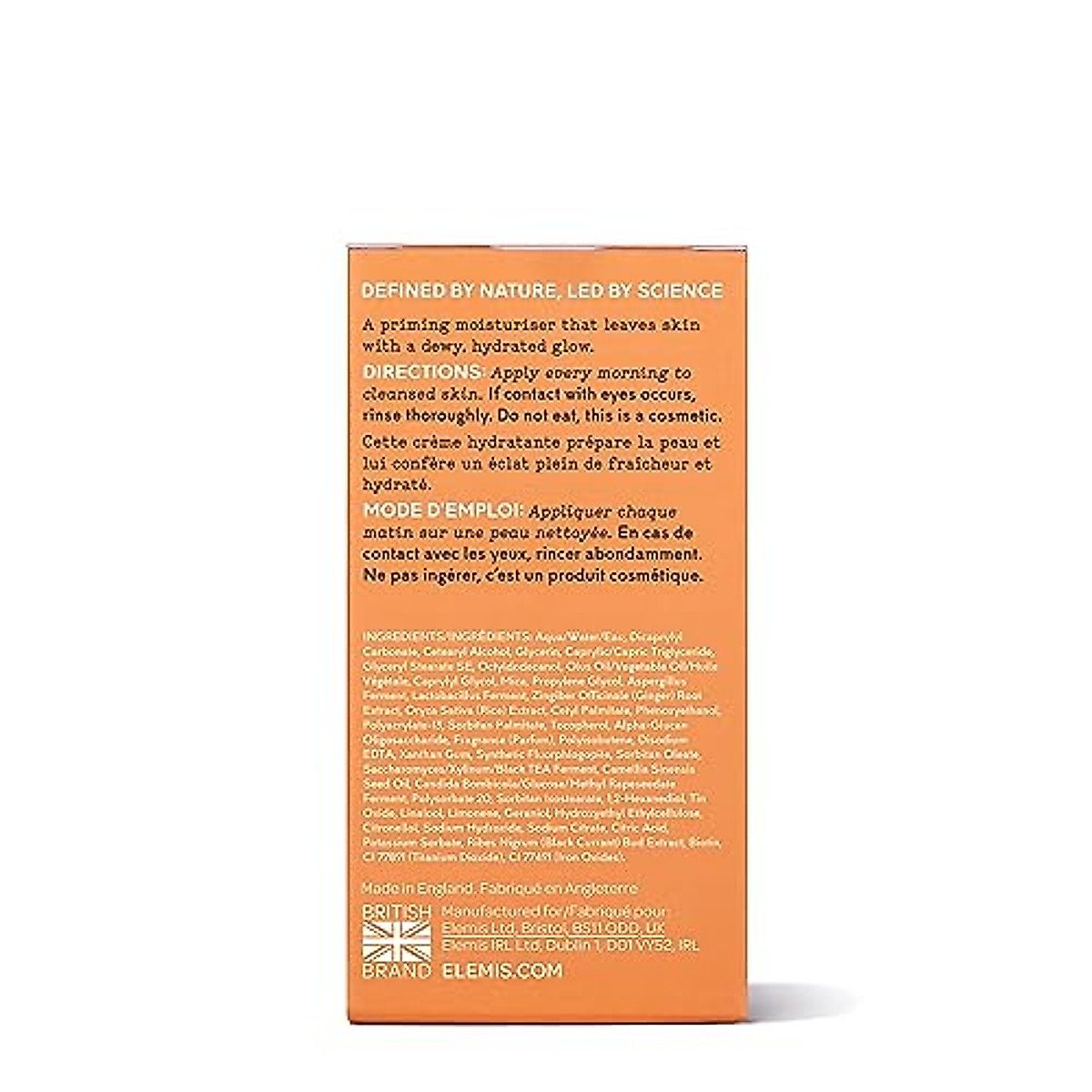 ELEMIS Superfood Glow Priming Moisturiser, Multitasking Formula Daily Moisturizer, Hydrating Primer, & Brightening Highlighter for Radiant Skin, 60mL