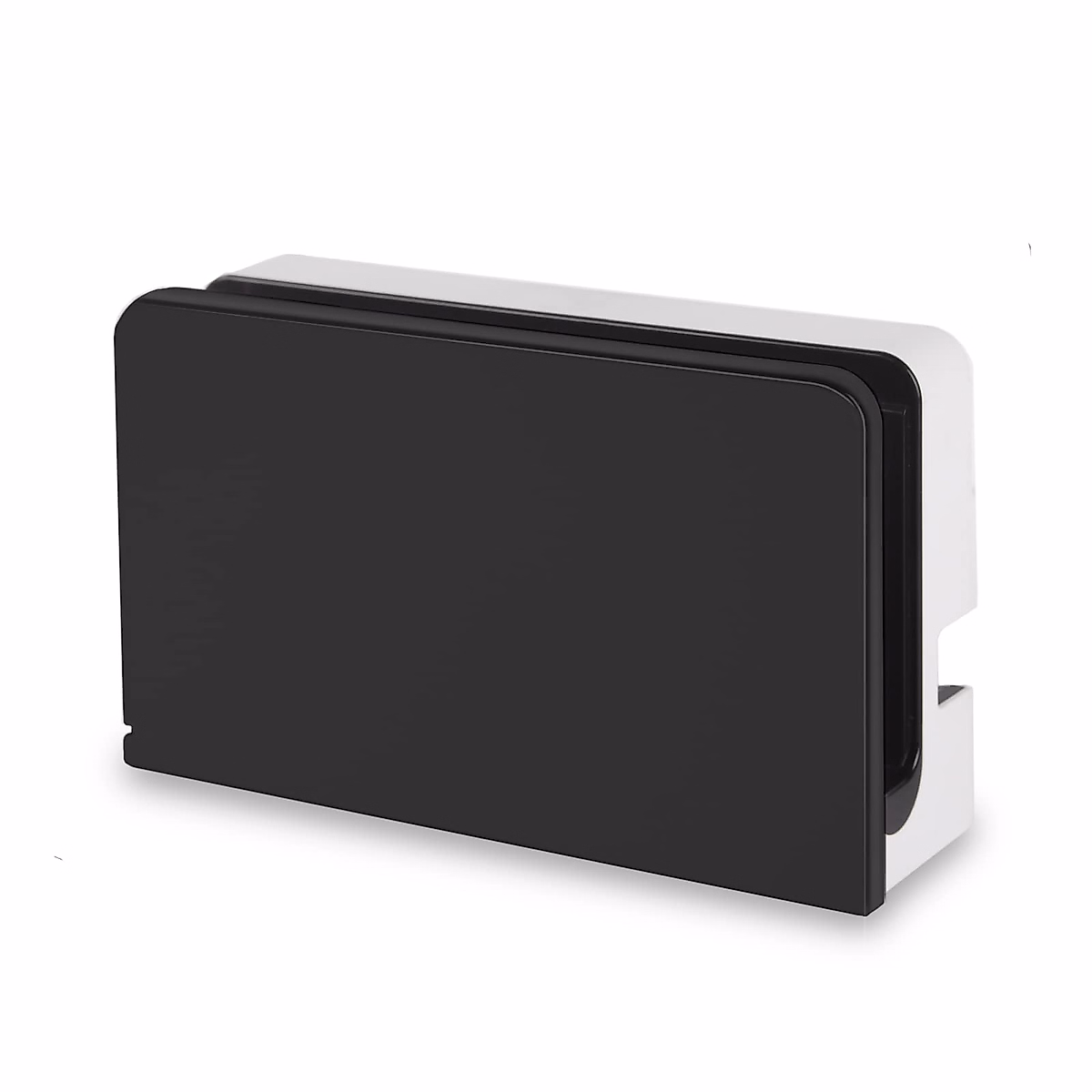 TIKOdirect Custom Faceplate Cover for Nintendo Switch OLED Charging Dock, Hard PC Slim Shell Anti-Scratch [No Screwdriver Installation] for Switch OLED Dock, Black