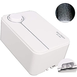 boxtech Upgrade Aquarium Air Pump, Ultra-Quiet Fish Tank Oxygen Pump with Adjustable Airflow, Powerful Air Pump with 2 Outlets to Pump Rich and Fine Air Bubbles