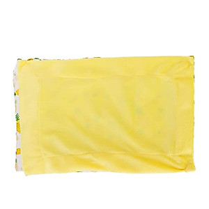 Evonecy A Warm and Snuggly Reptile with Bearded Dragon Bedding. A Soft Sleeping Bag for a Gecko Pineapple + Yellow Quilt