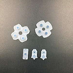 Conductive Rubber Button Pad Kit for Sony Playstation 4 PS4 CUH-1200 JDS-030 Replacement