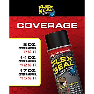 Flex Seal, 14 oz, 2-Pack, Green, Stop Leaks Instantly, Waterproof Rubber Spray On Sealant Coating, Perfect for Gutters, Wood, RV, Campers, Roof Repair, Skylights, Windows, and More