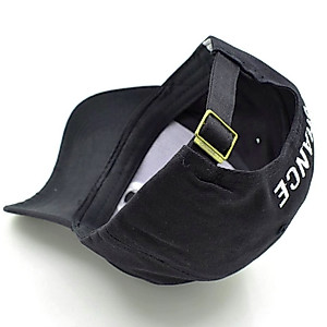 UTOWO Number 3 Baseball-Cap White 3 Embroidered Dad Hat Black Hip-Hop Rapper Cap Adjustable