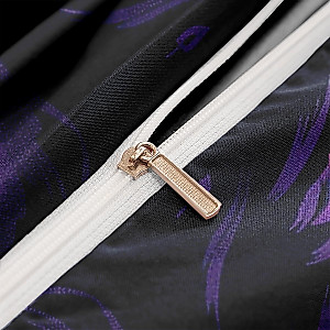 CCoutueChen Horror Ghost Face Duvet Cover Set for Kids Boys,King Size Halloween Bedding Set,Bats Castle Pumpkin Lights Pattern Comforter Cover with 2 Pillowcases, 3Pieces Soft Microfiber