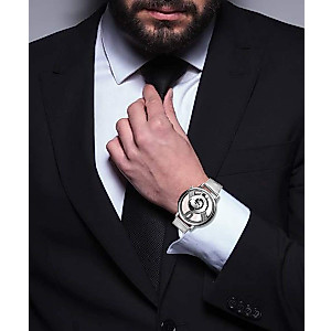 Unique Watch Musical Note Hollow Stainless Steel Mesh Strap Quartz Unisex Fashion Wrist Watch